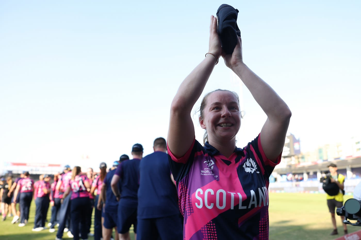 Lorna Jack-Brown signed off from international cricket after the match ...