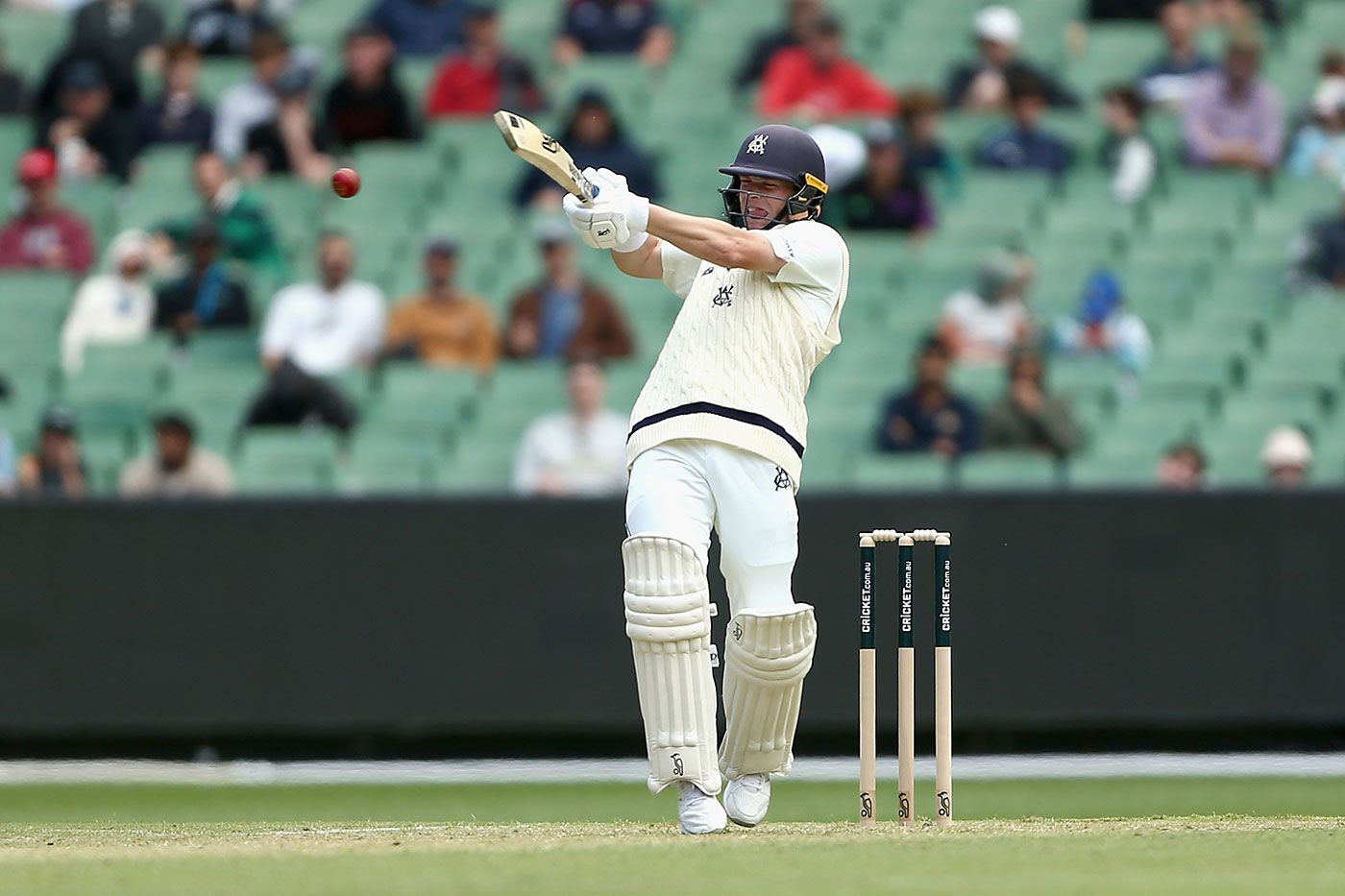Marcus Harris goes for the pull | ESPNcricinfo.com
