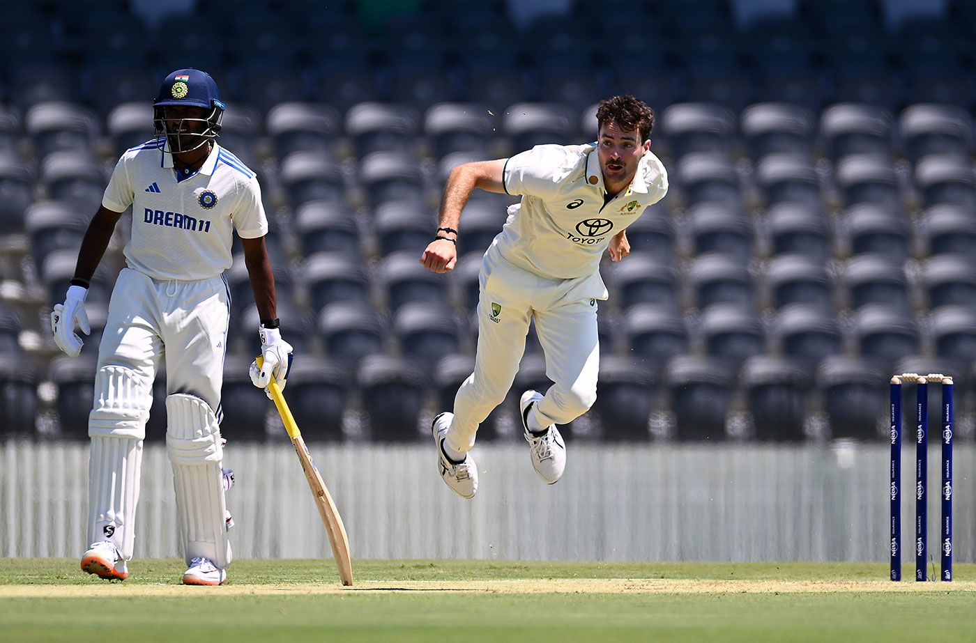 Jordan Buckingham made early inroads for Australia A | ESPNcricinfo.com