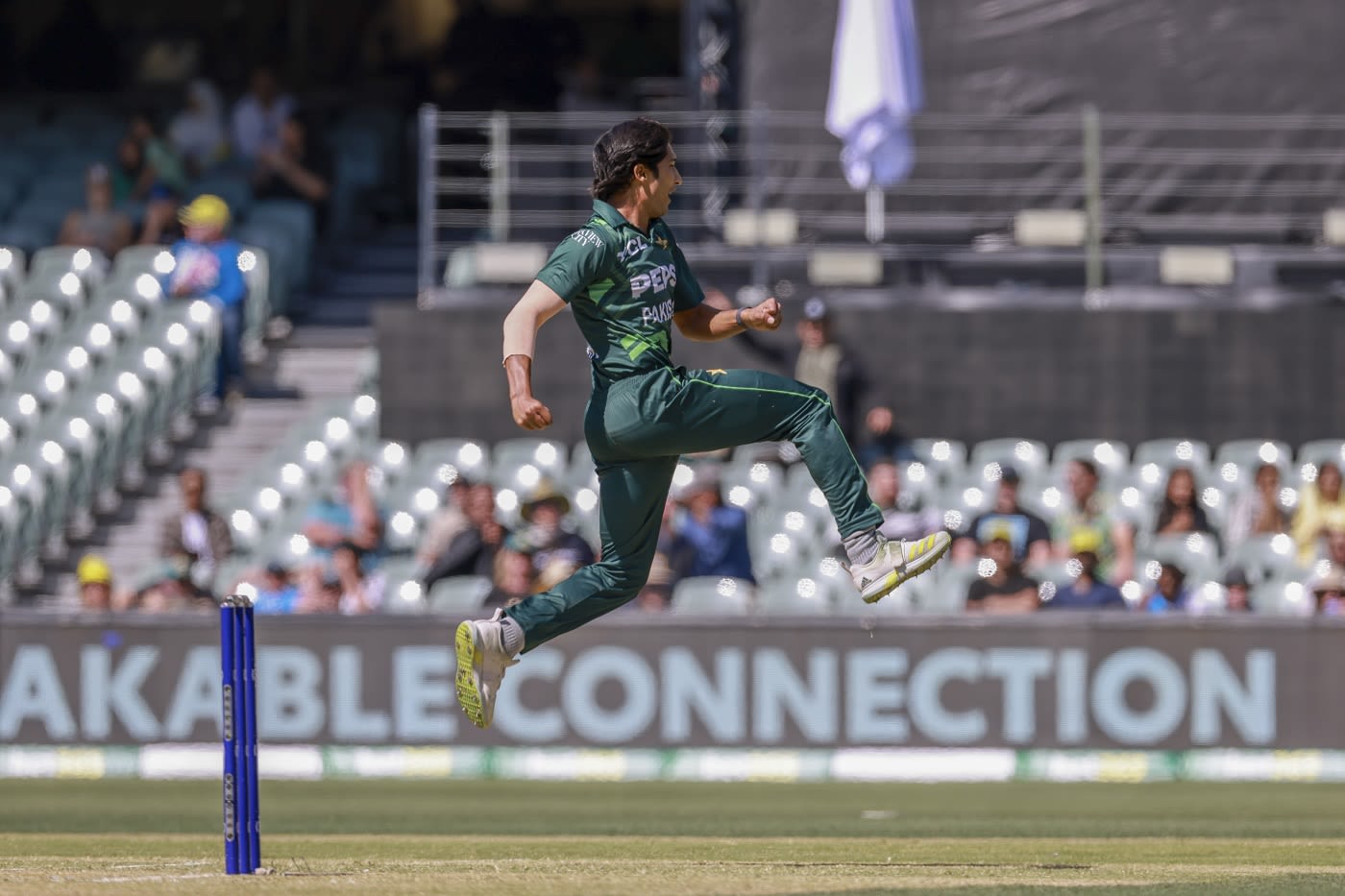 Mohammad Hasnain takes flight after dismissing Steven Smith ...
