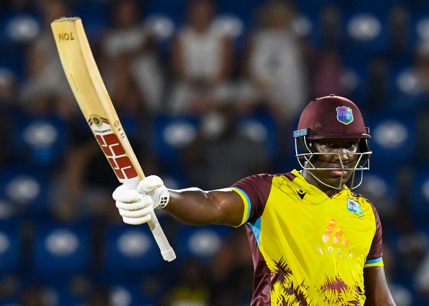 Rovman Powell battled for West Indies with a half-century ...
