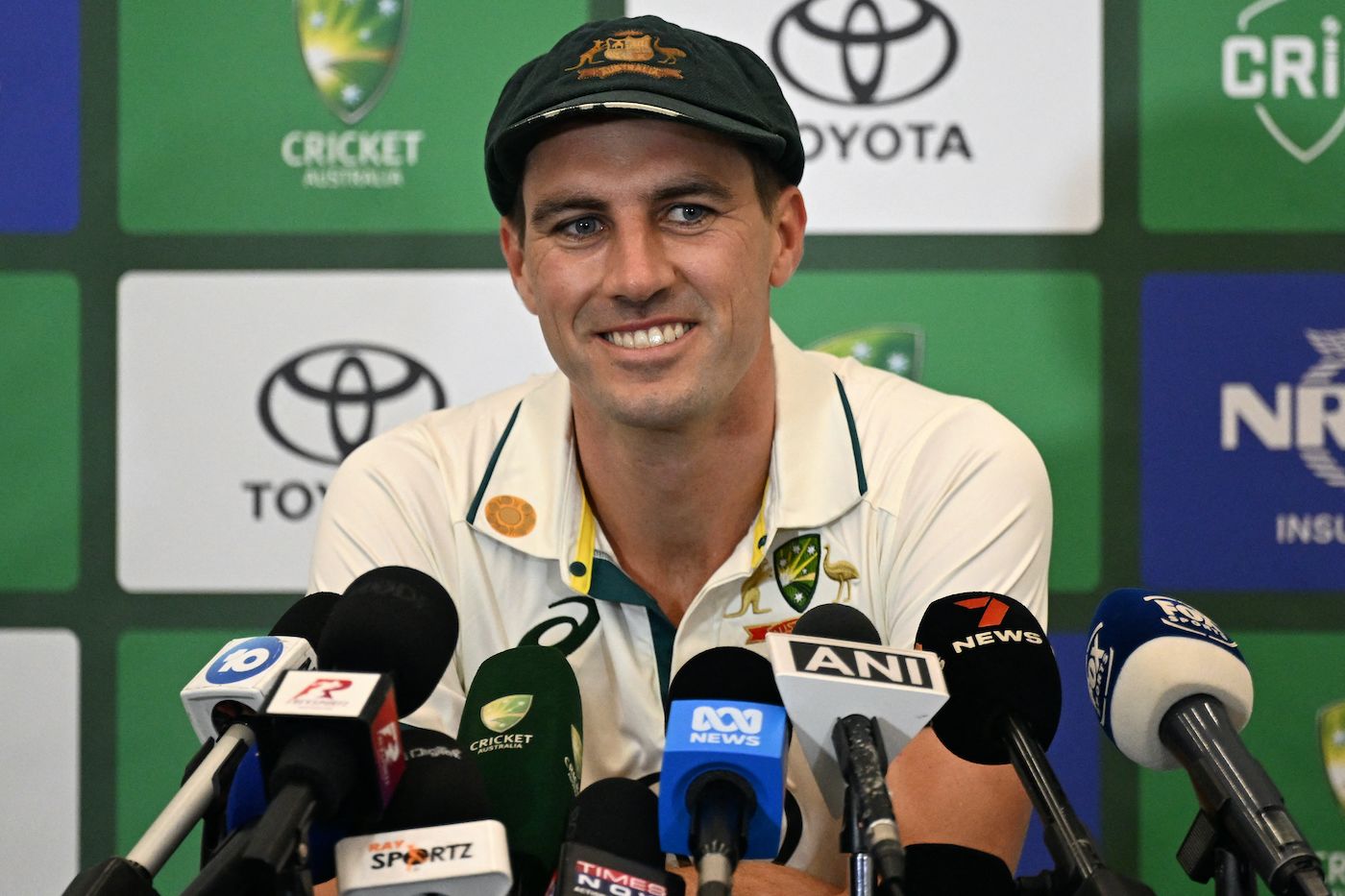 Pat Cummins faces the media ahead of his third home summer as Test ...