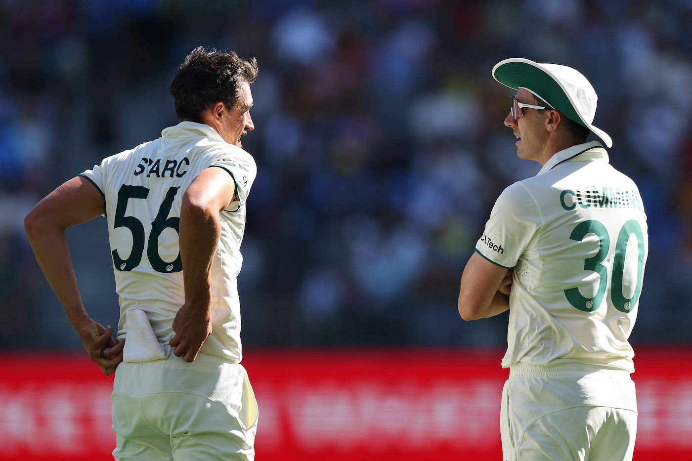Mitchell Starc and Pat Cummins put in long shifts | ESPNcricinfo.com