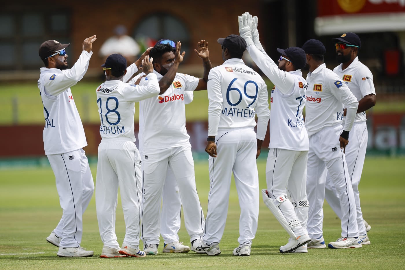 Asitha Fernando got rid of Tony de Zorzi first ball after South Africa ...