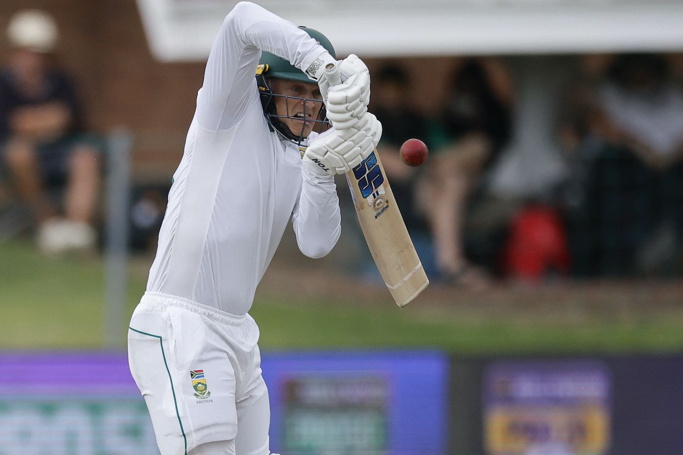 Ryan Rickelton overcame a bouncer barrage in the afternoon ...