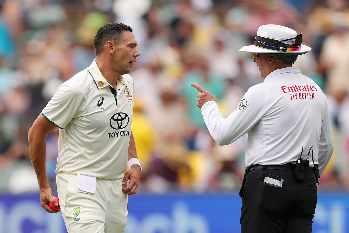 Scott Boland could have had KL Rahul with his first ball, but he had ...