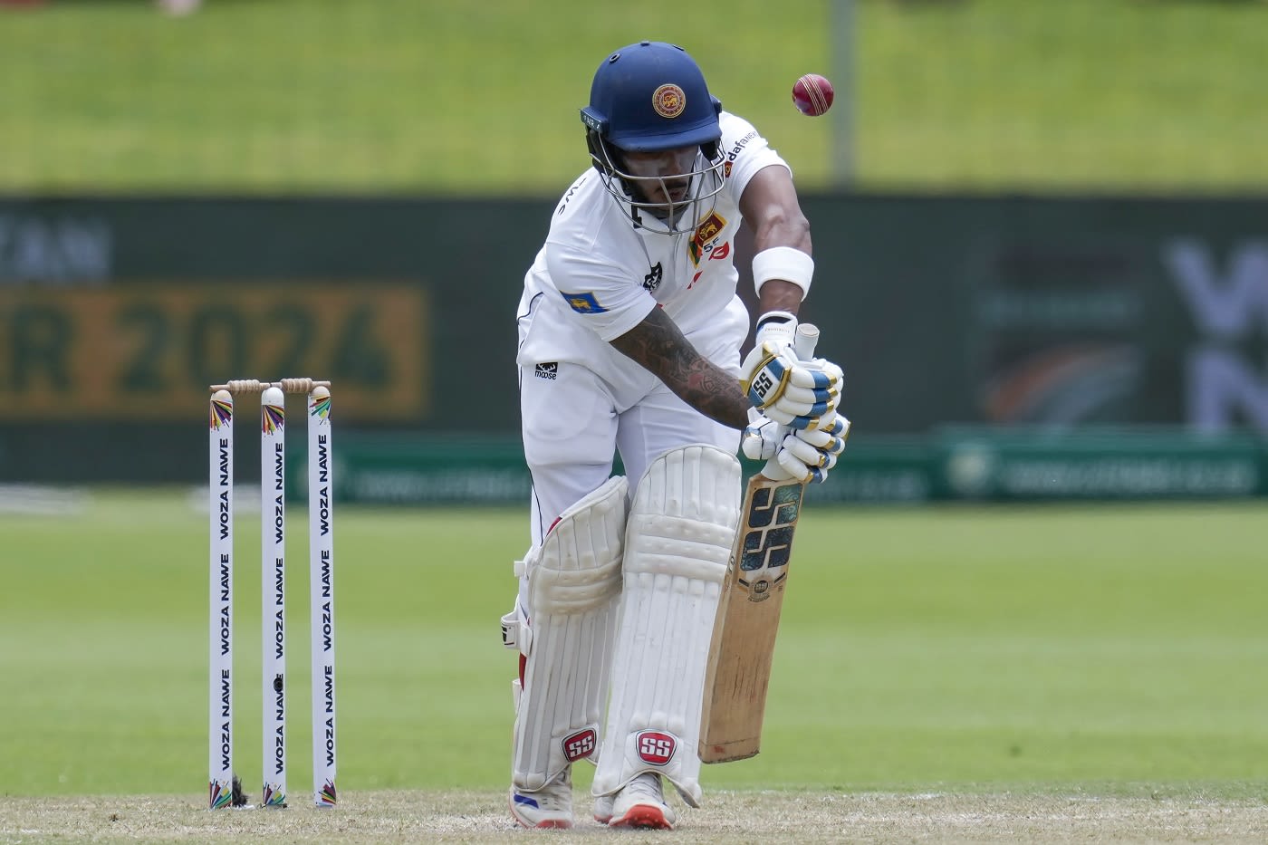 Pathum Nissanka defends off the front foot | ESPNcricinfo.com