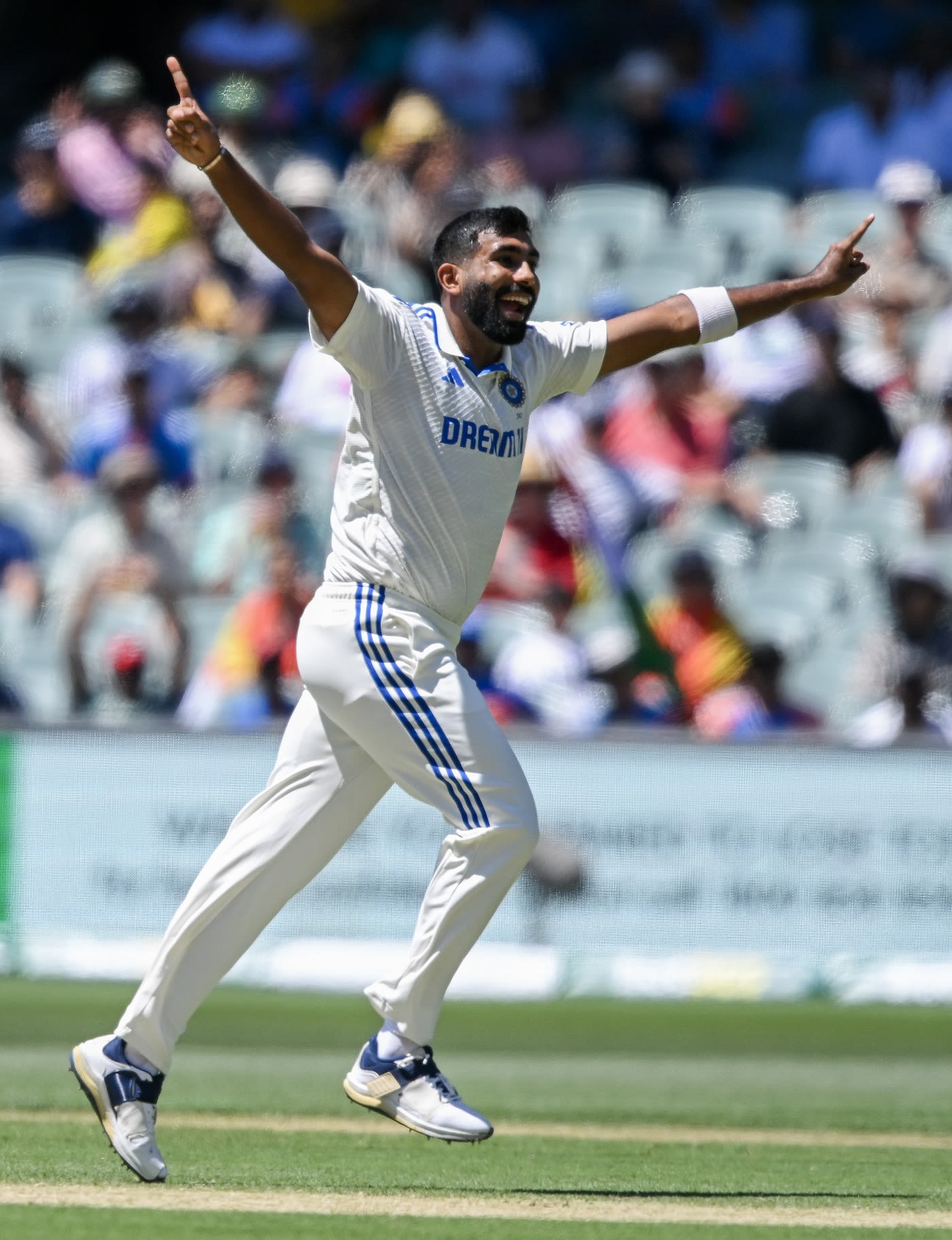 Jasprit Bumrah struck twice in his first spell on the second day ...