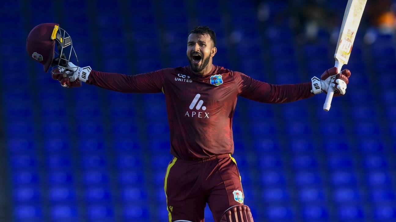 WI tour of Ire and Eng - West Indies include Amir Jangoo, Jewel Andrew ...