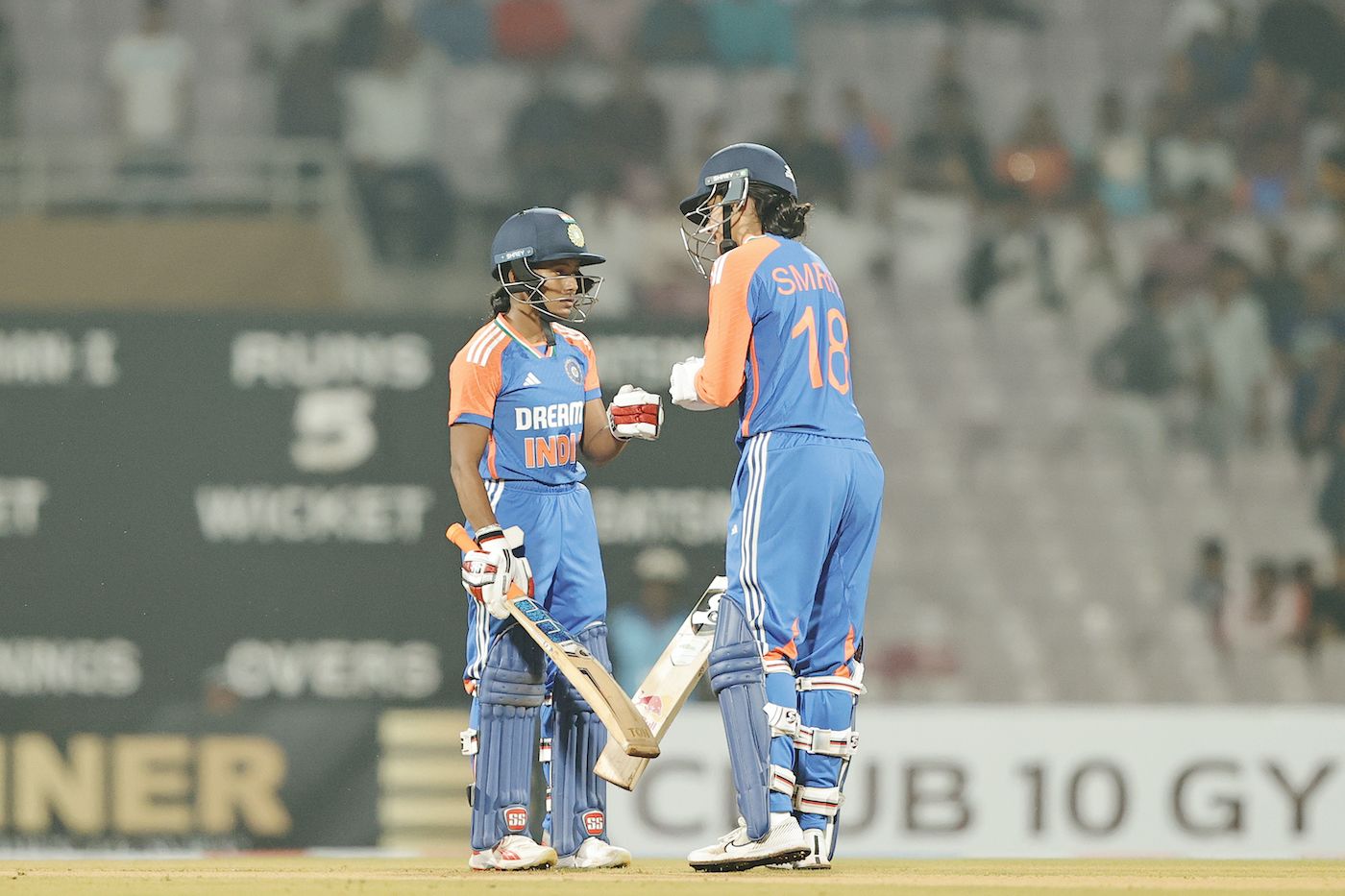 Uma Chetry and Smriti Mandhana put on 50 for the opening wicket ...