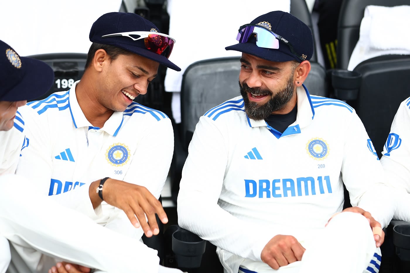 Virat Kohli shares a laugh with Yashasvi Jaiswal | ESPNcricinfo.com