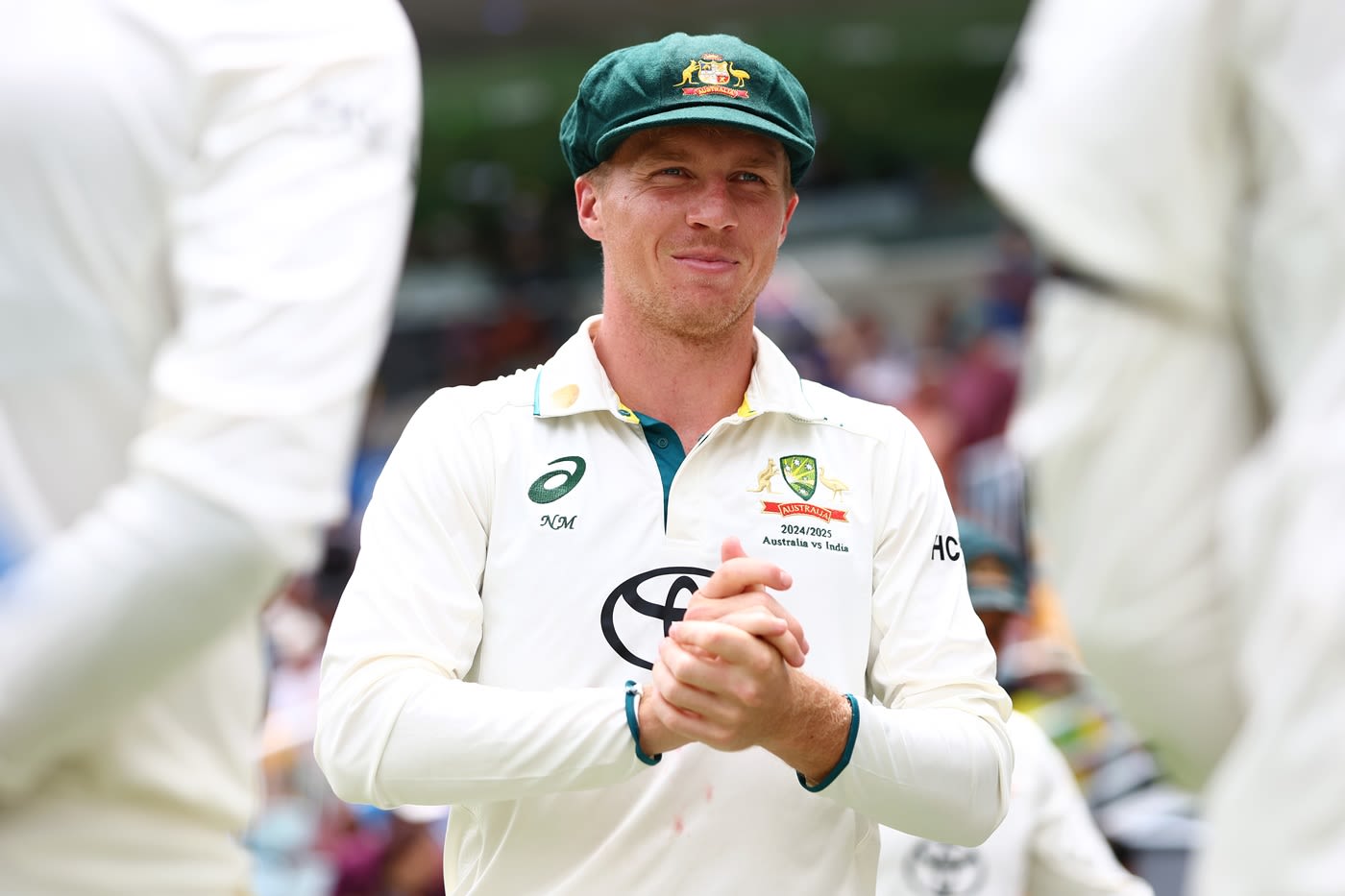 Nathan McSweeney is all smiles | ESPNcricinfo.com