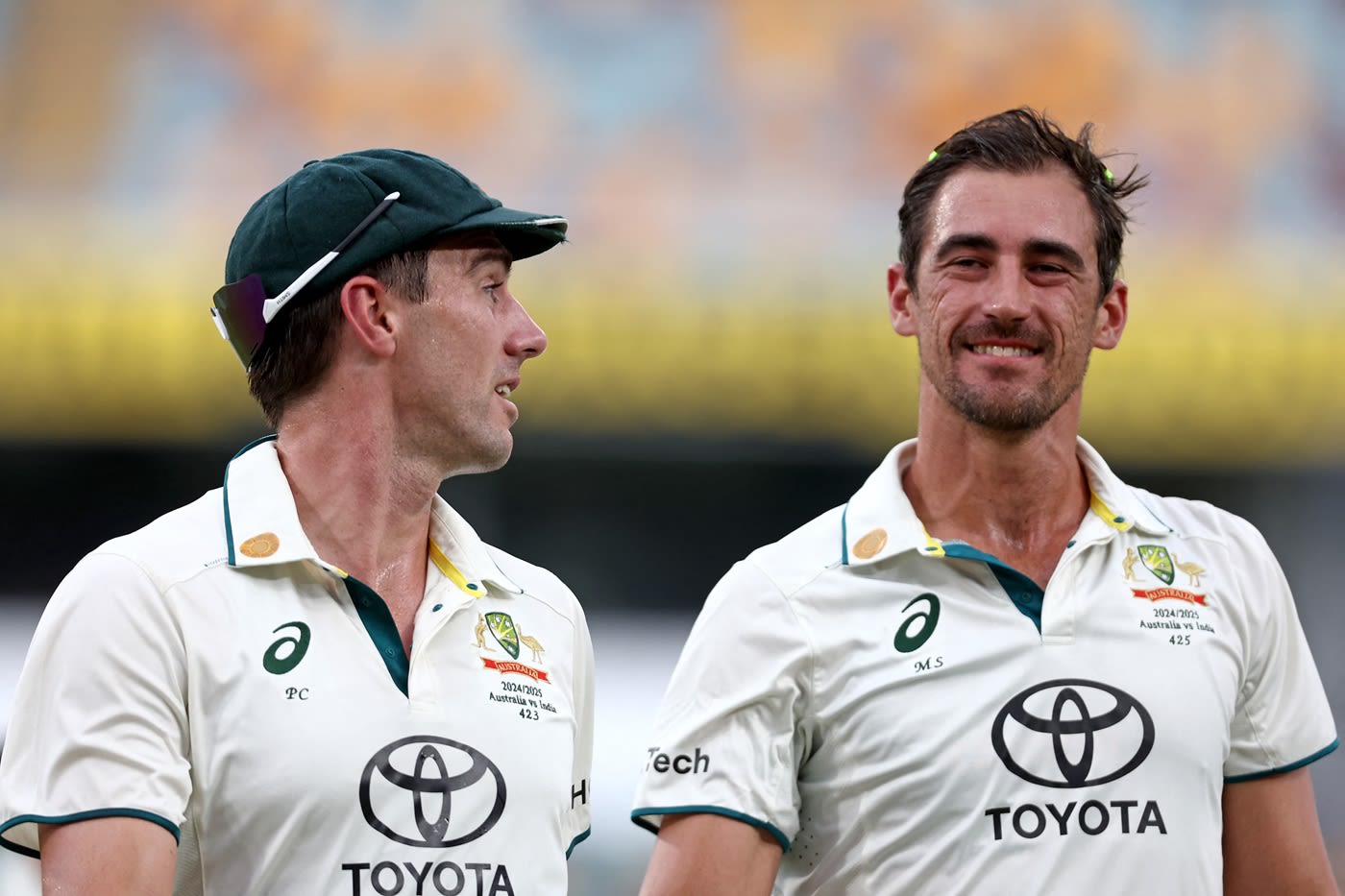 Pat Cummins and Mitchell Starc took on most of Australia's bowling load ...