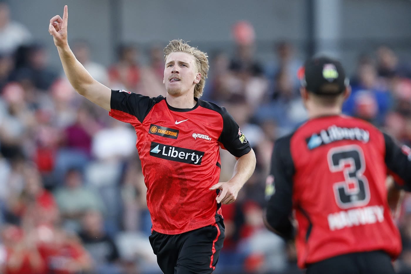 Will Sutherland struck twice in his first two overs | ESPNcricinfo.com