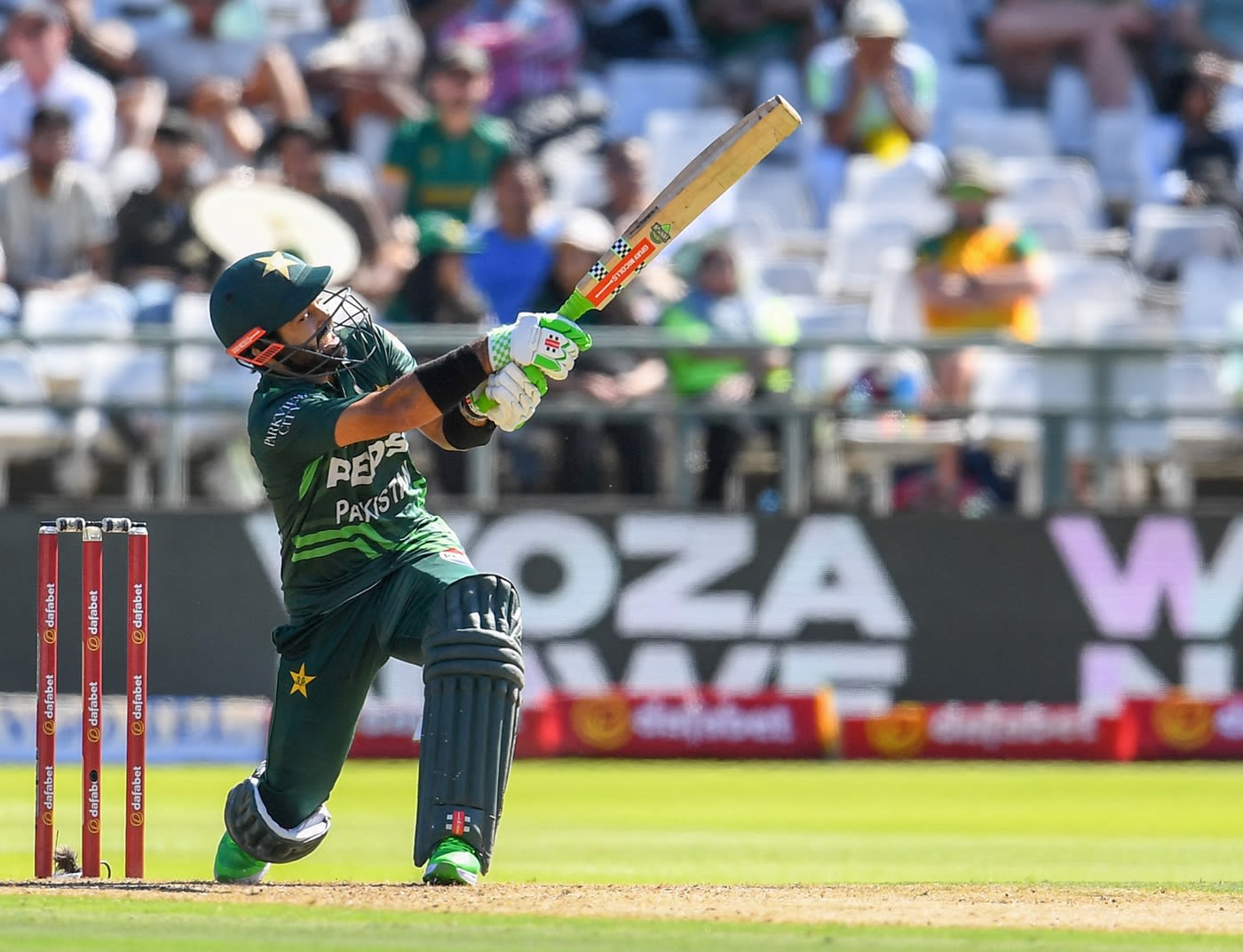 Mohammad Rizwan deposits one over deep square leg | ESPNcricinfo.com