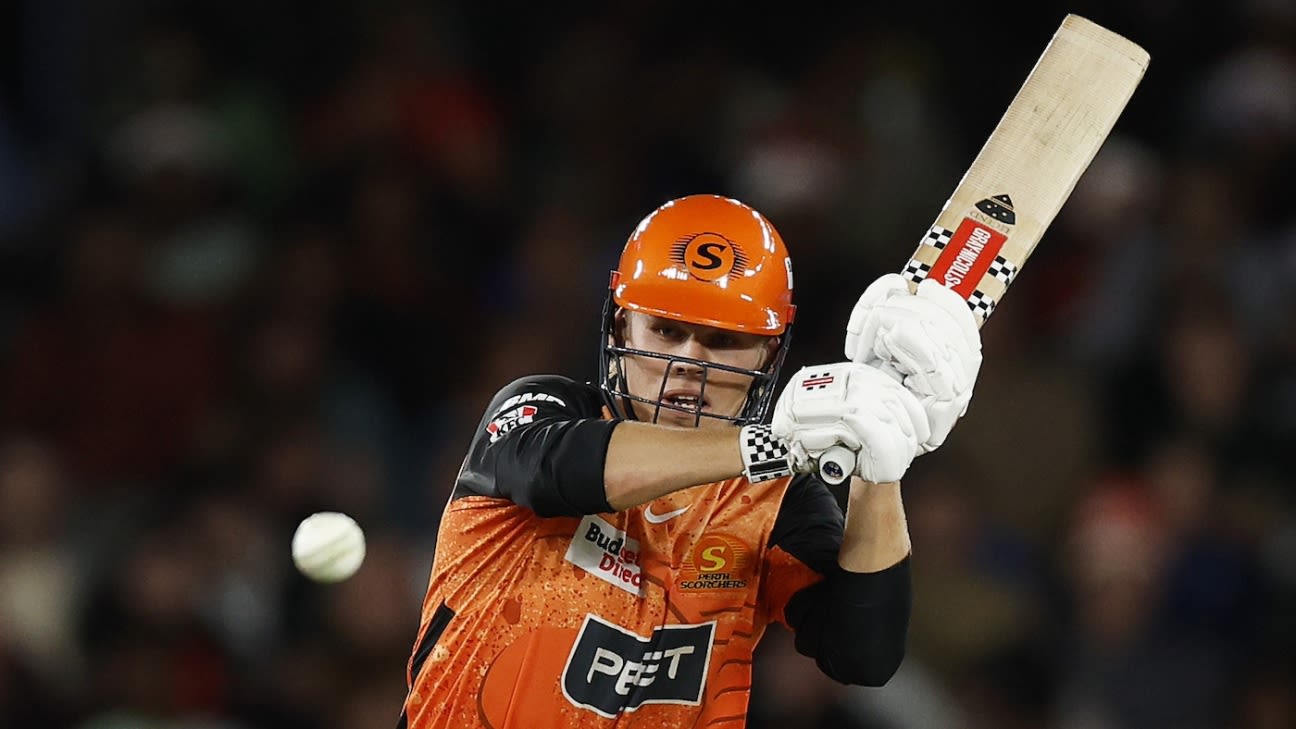 Cooper Connolly hopes to be a 'leader' for Perth Scorchers, and has one ...