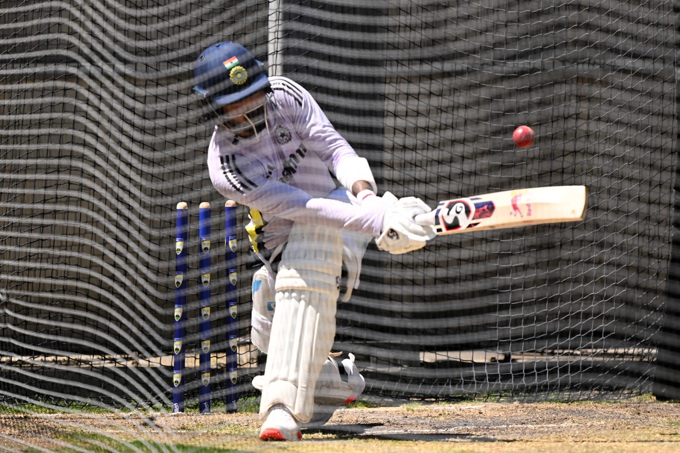 KL Rahul has a bat in the nets | ESPNcricinfo.com