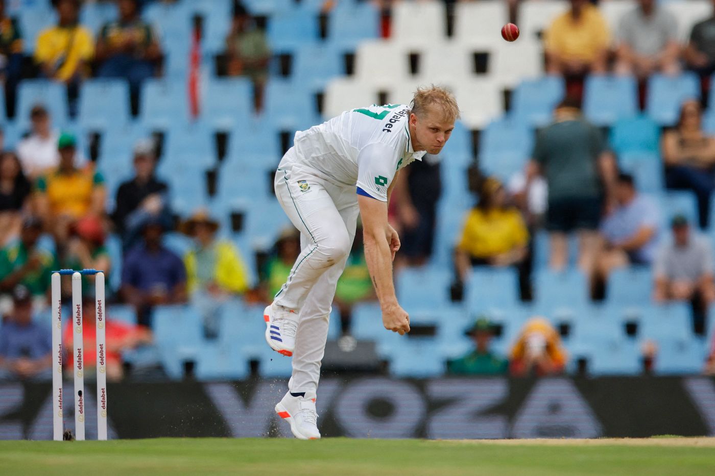 Corbin Bosch bowls on Test debut | ESPNcricinfo.com