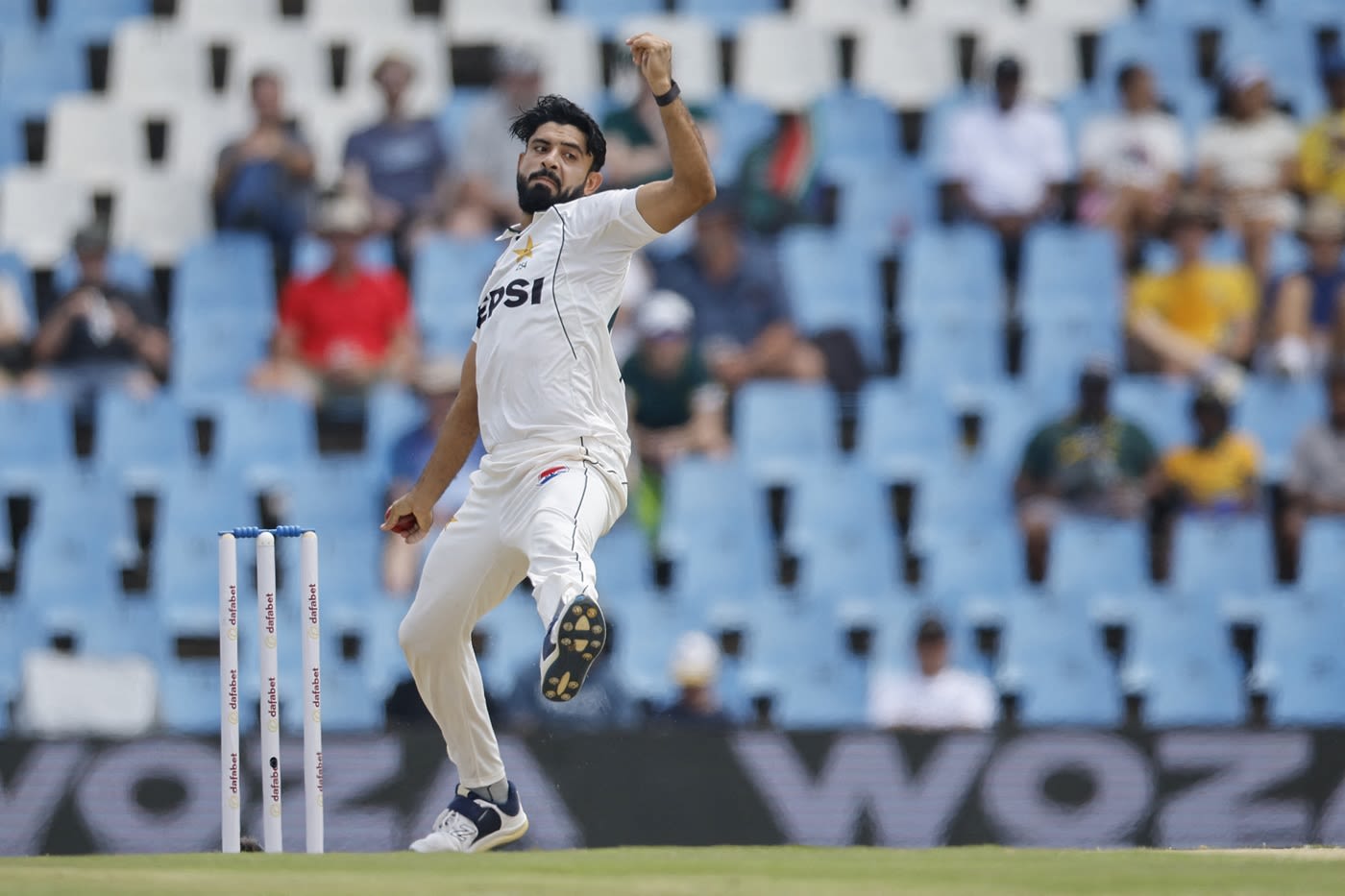 Aamer Jamal delivers with his open-chested action | ESPNcricinfo.com