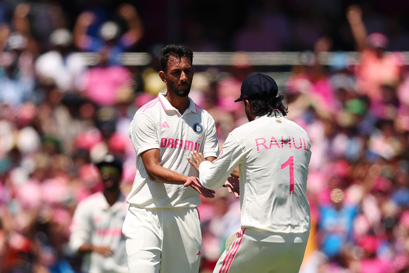 Prasidh Krishna celebrates Sam Konstas' wicket | ESPNcricinfo.com
