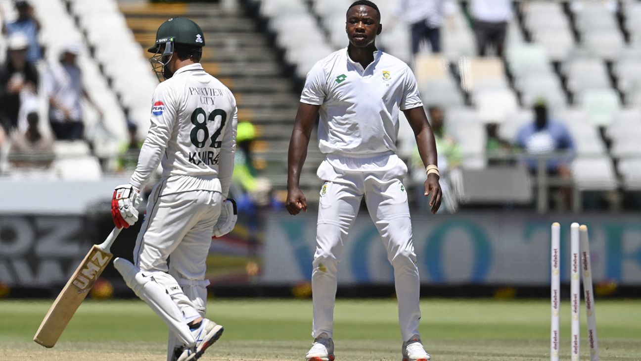 SA Vs PAK 2024 25 SA Vs PAK 2nd Test Match Report January 03 06