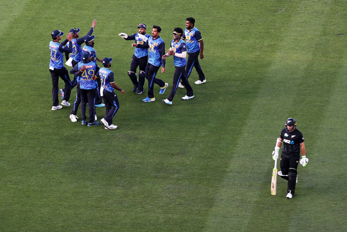 Tom Latham was dismissed by Asitha Fernando for a duck | ESPNcricinfo.com