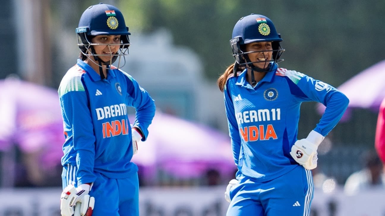 Ire vs Ind women ODIs - Stats - India break partnership records to post ...