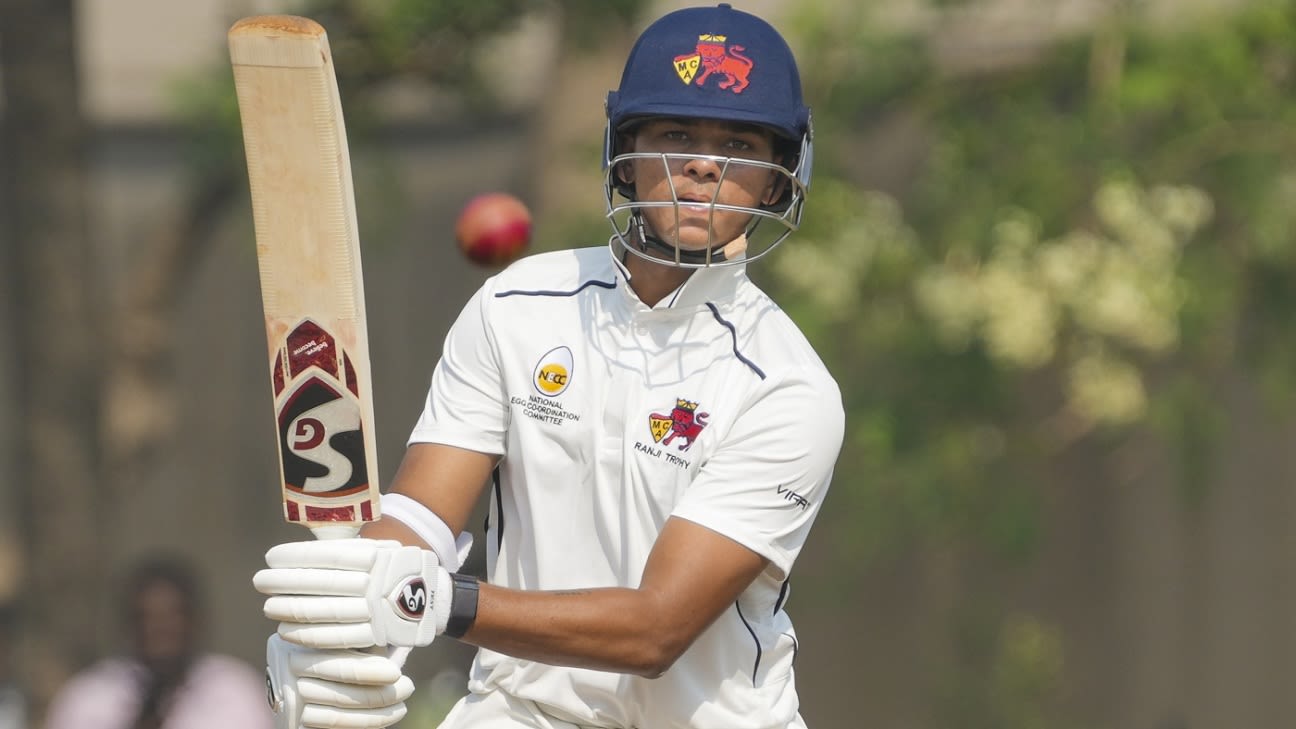Live Cricket Update - RAJ vs MUM Elite, Group D - Ranji blog: Jaiswal ...