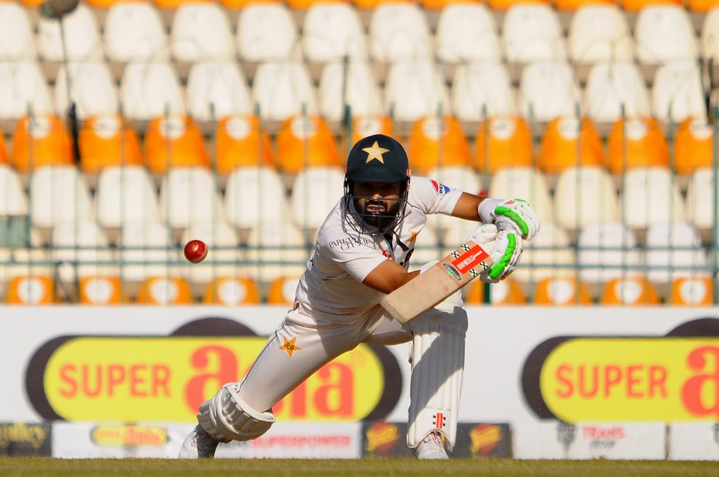 Mohammad Rizwan kept the Pakistan innings ticking along smoothly ...