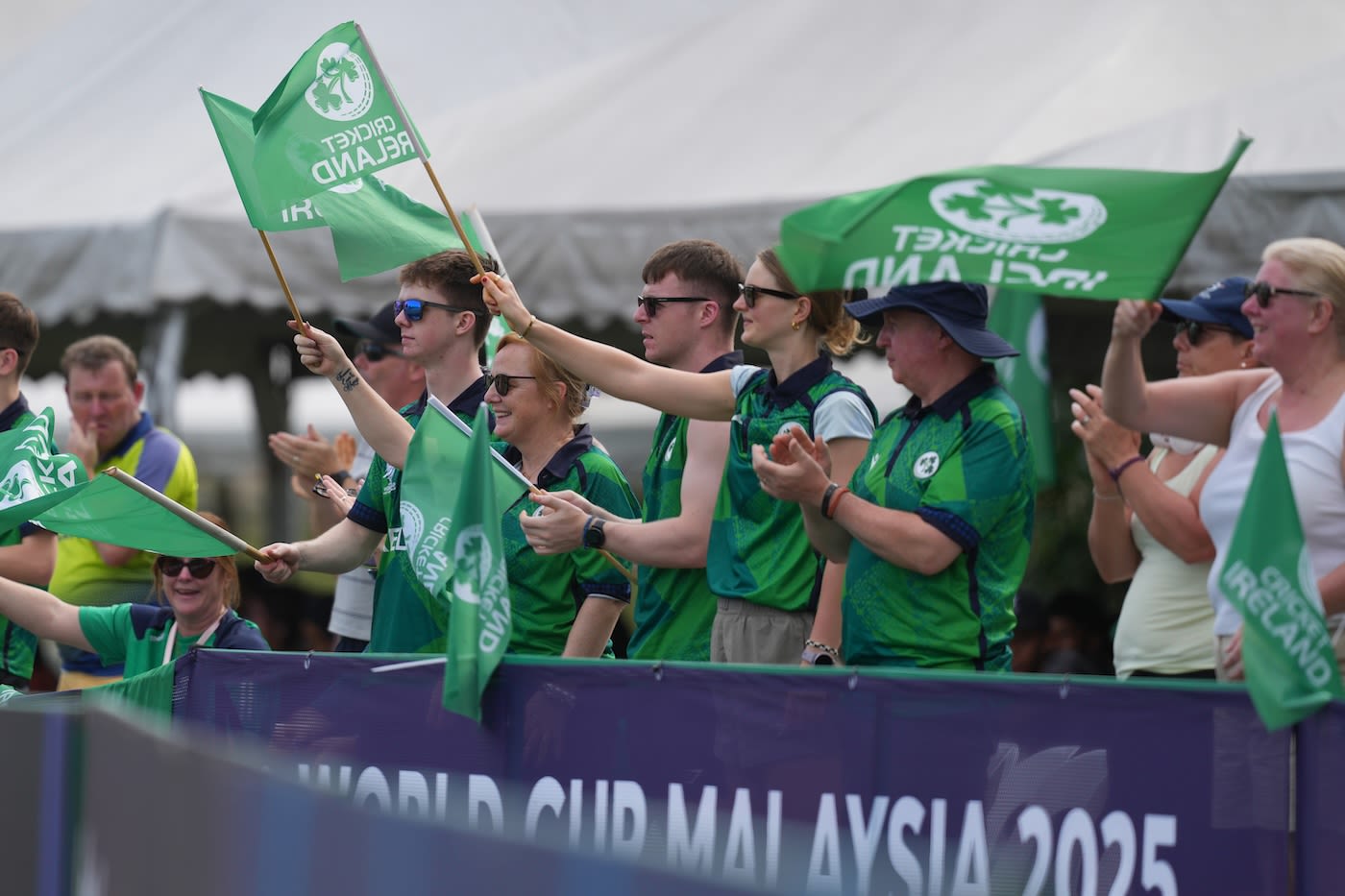 A few Irish fans turned up for the game | ESPNcricinfo.com