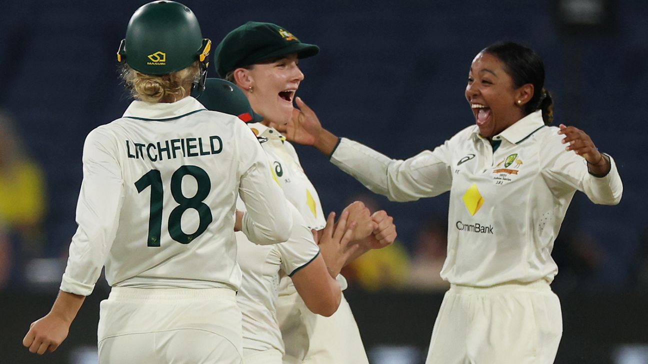 Women's Ashes 2024/25, AUS-W vs ENG-W Only Test Match Report, January ...