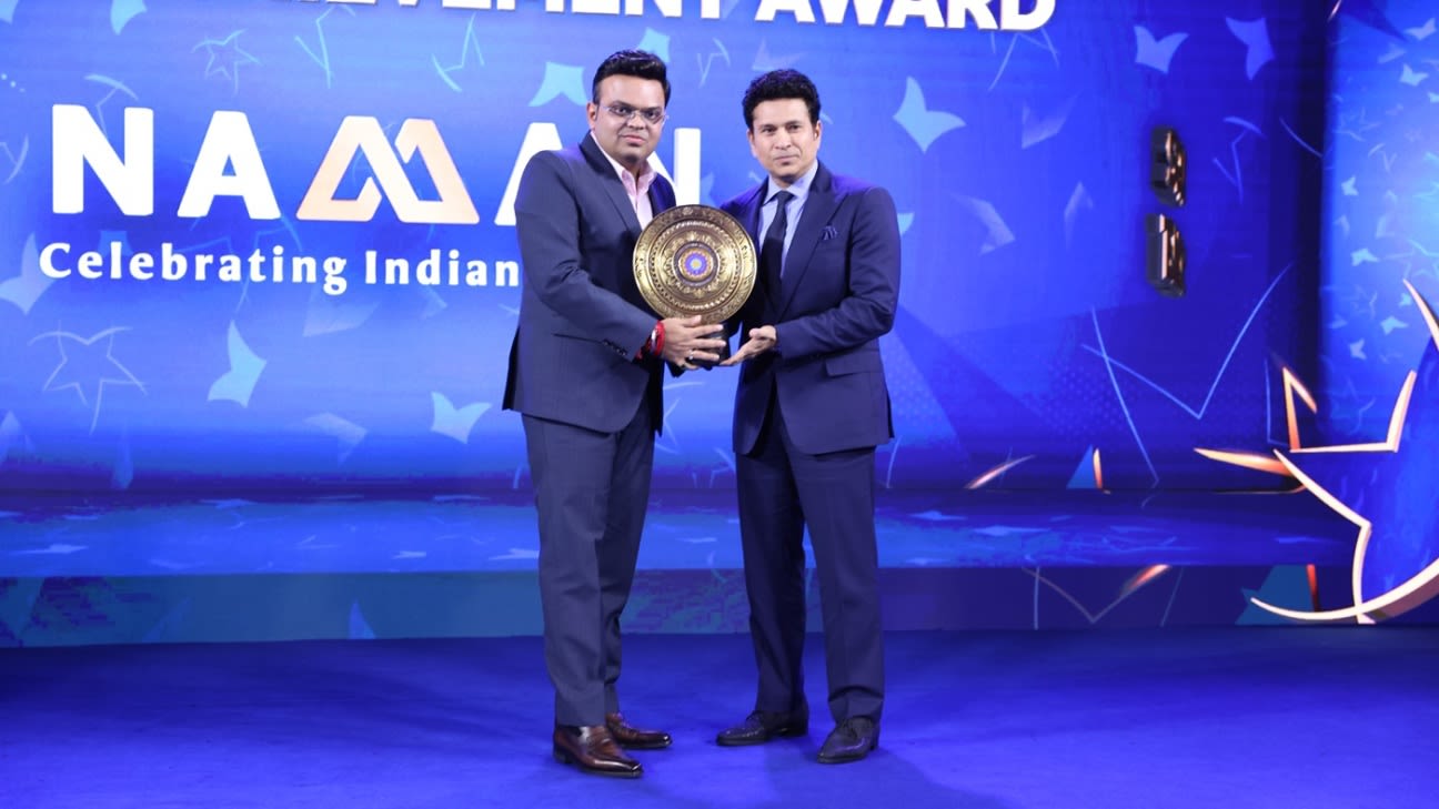 BCCI Awards 2023-24 - Sachin Tendulkar receives BCCI's lifetime ...