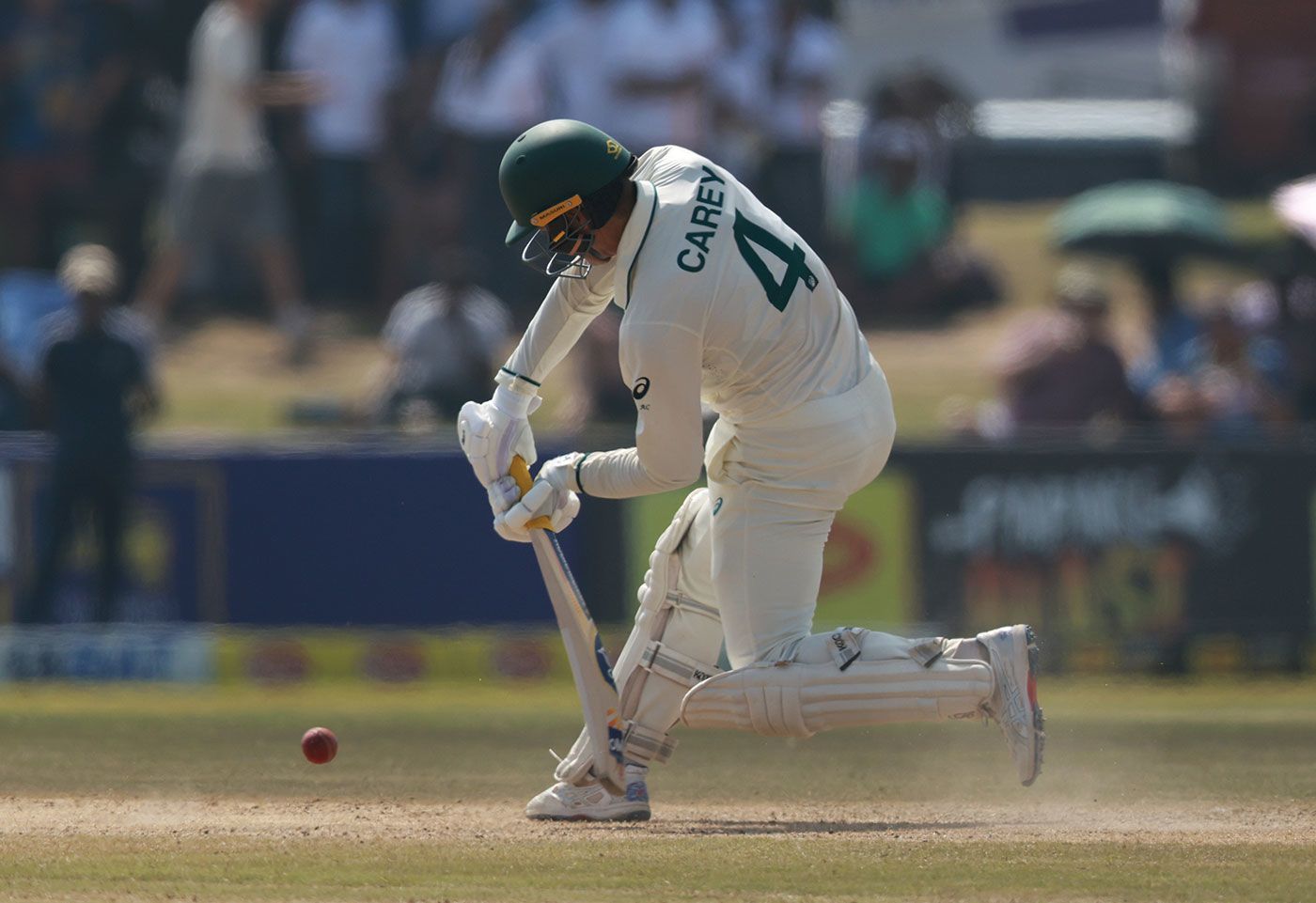Alex Carey gets to the pitch of the ball | ESPNcricinfo.com