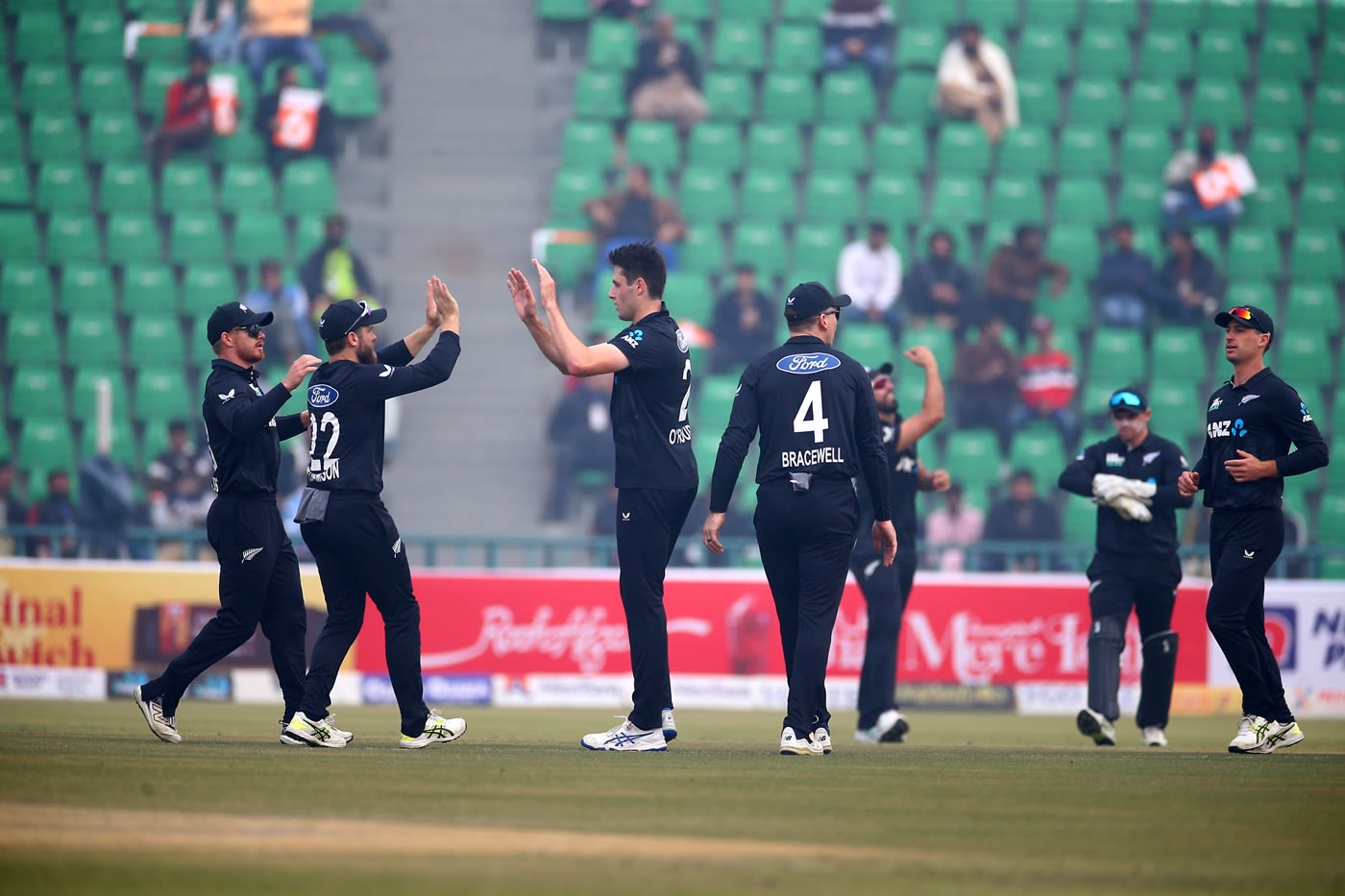 William O'Rourke picked up the first wicket of Temba Bavuma ...