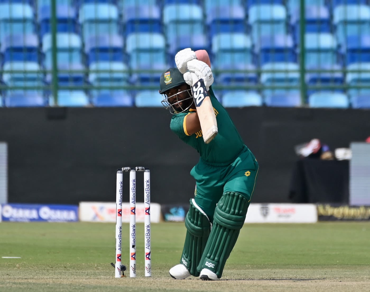 Temba Bavuma drives on the off side | ESPNcricinfo.com