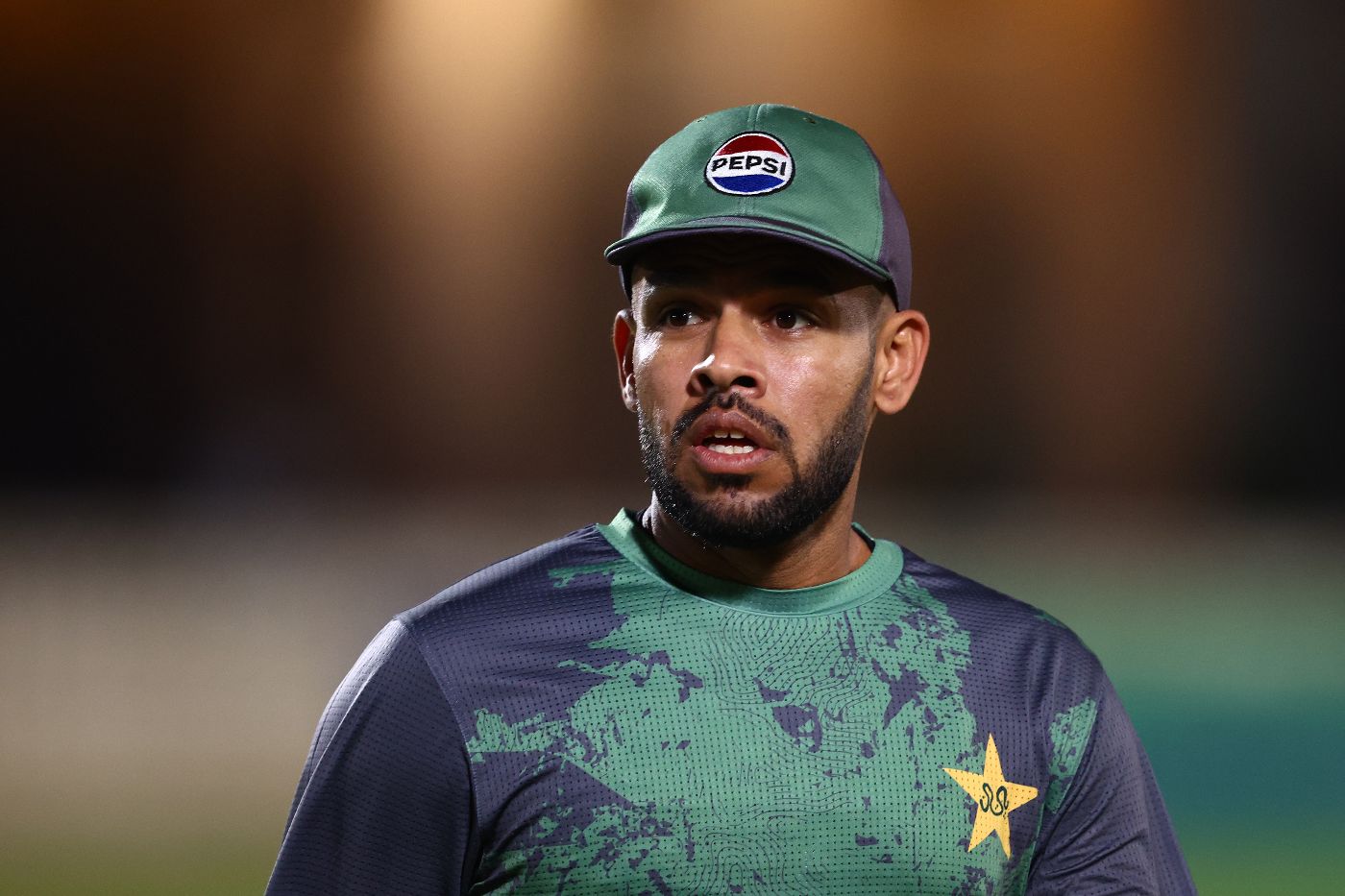 Usman Khan at a training session in Karachi | ESPNcricinfo.com