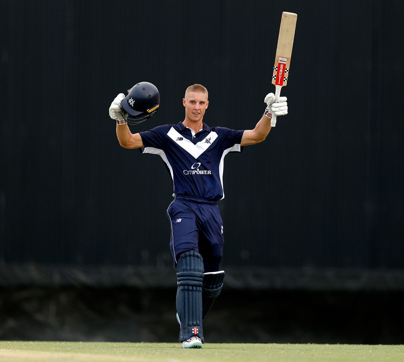 Campbell Kellaway celebrates the century which took Victoria into the ...