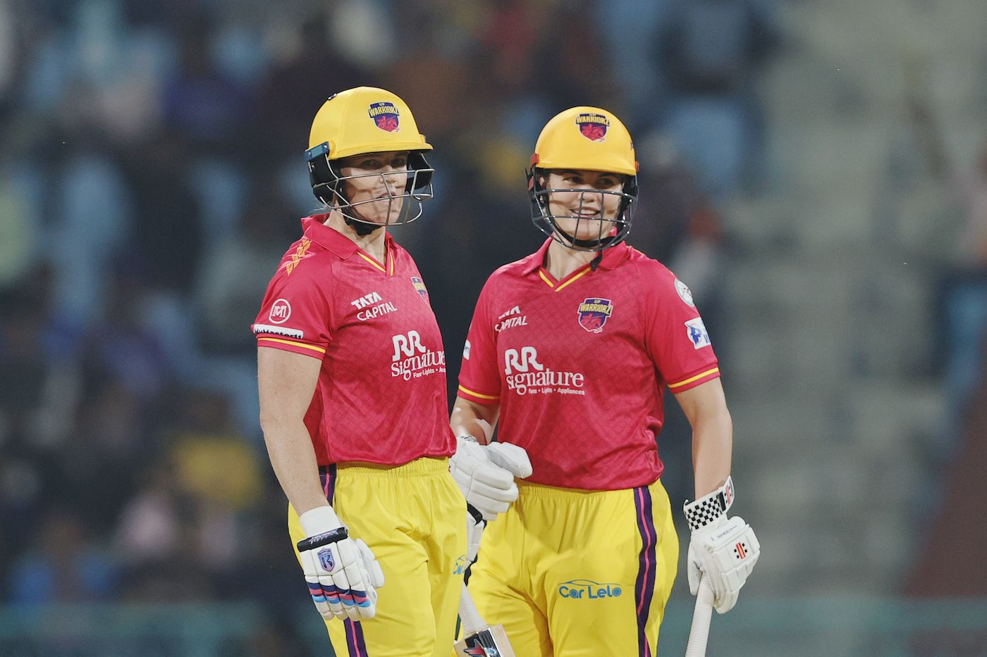 Grace Harris and Georgia Voll brought up UP Warriorz's fifty in the ...