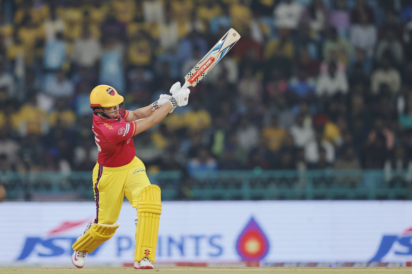 Georgia Voll hit 17 fours and a six in her 56-ball innings ...