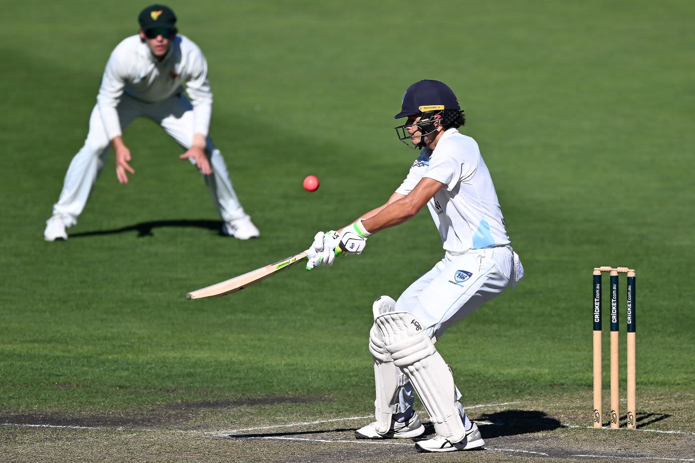 Sam Konstas played a reverse ramp on his way to scoring 68 ...