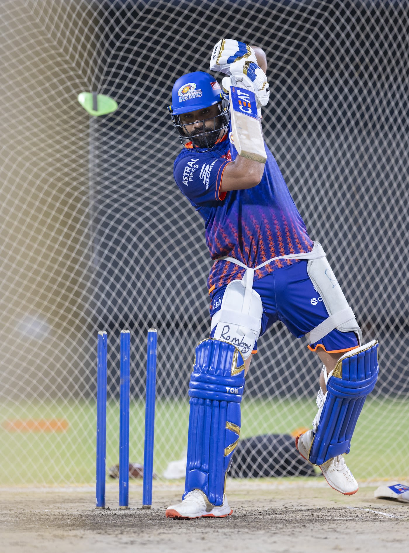 Rohit Sharma hits the ball down the pitch | ESPNcricinfo.com