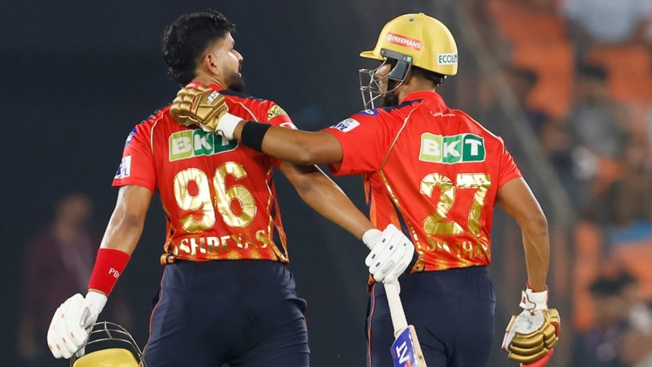 IPL - GT vs PBKS - Shreyas Iyer told me to not worry about his hundred ...