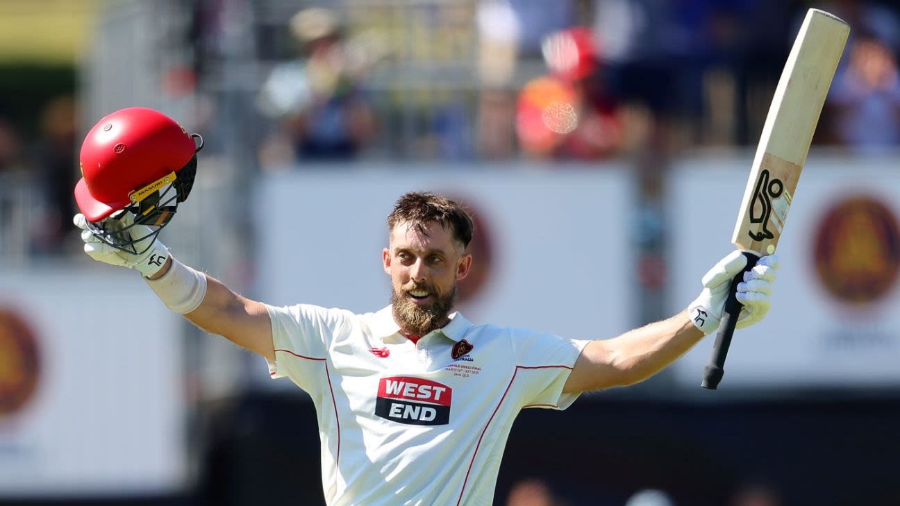 Sheffield Shield 2024/25, SOA vs QLD Final Match Report, March 26 - 29 ...