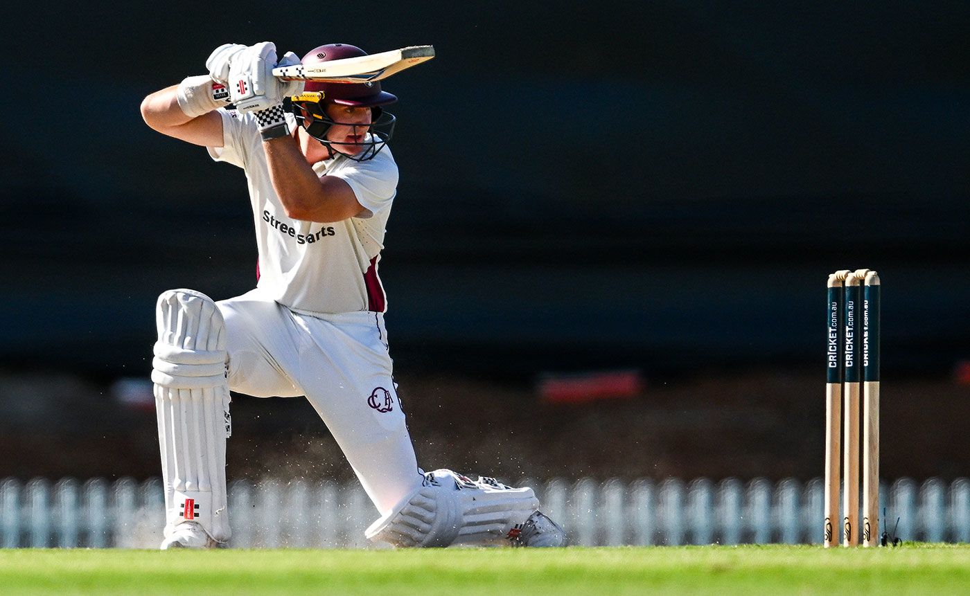 Jack Clayton attempted to hold Queensland together | ESPNcricinfo.com