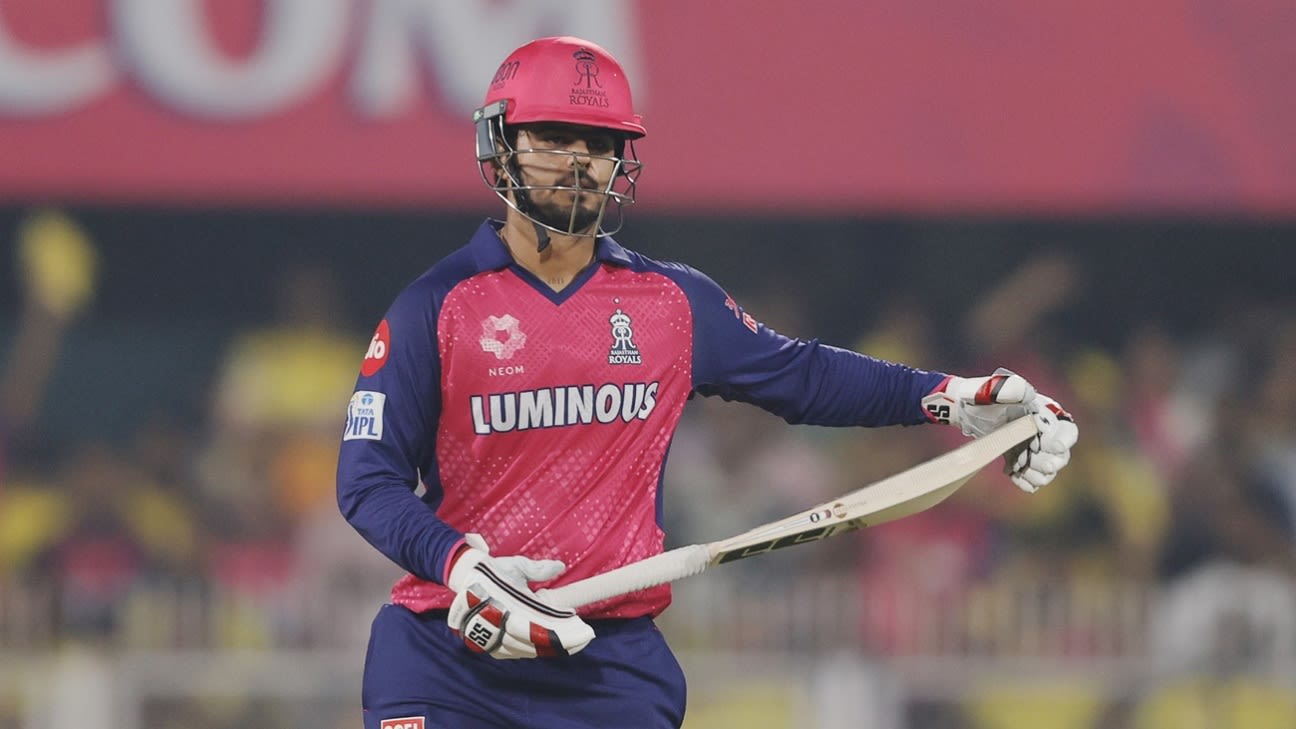Nitish Rana's 81 off 36 takes Rajasthan Royals to 182 | ESPNcricinfo
