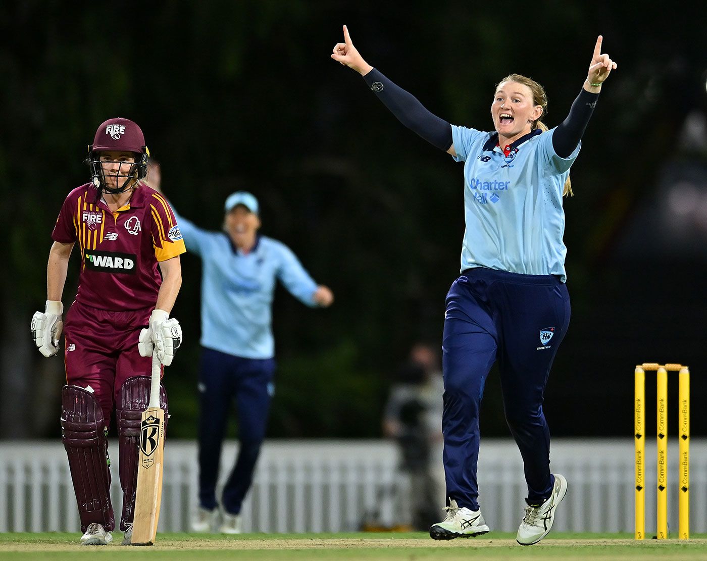 Sammy-Jo Johnson played a key role with the ball | ESPNcricinfo.com