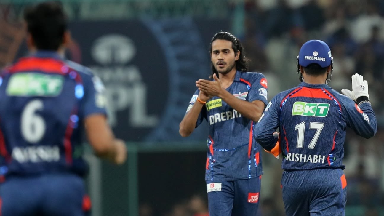 IPL 2025 - LSG vs MI - Rishabh Pant and Digvesh Rathi fined for separate offences | ESPNcricinfo