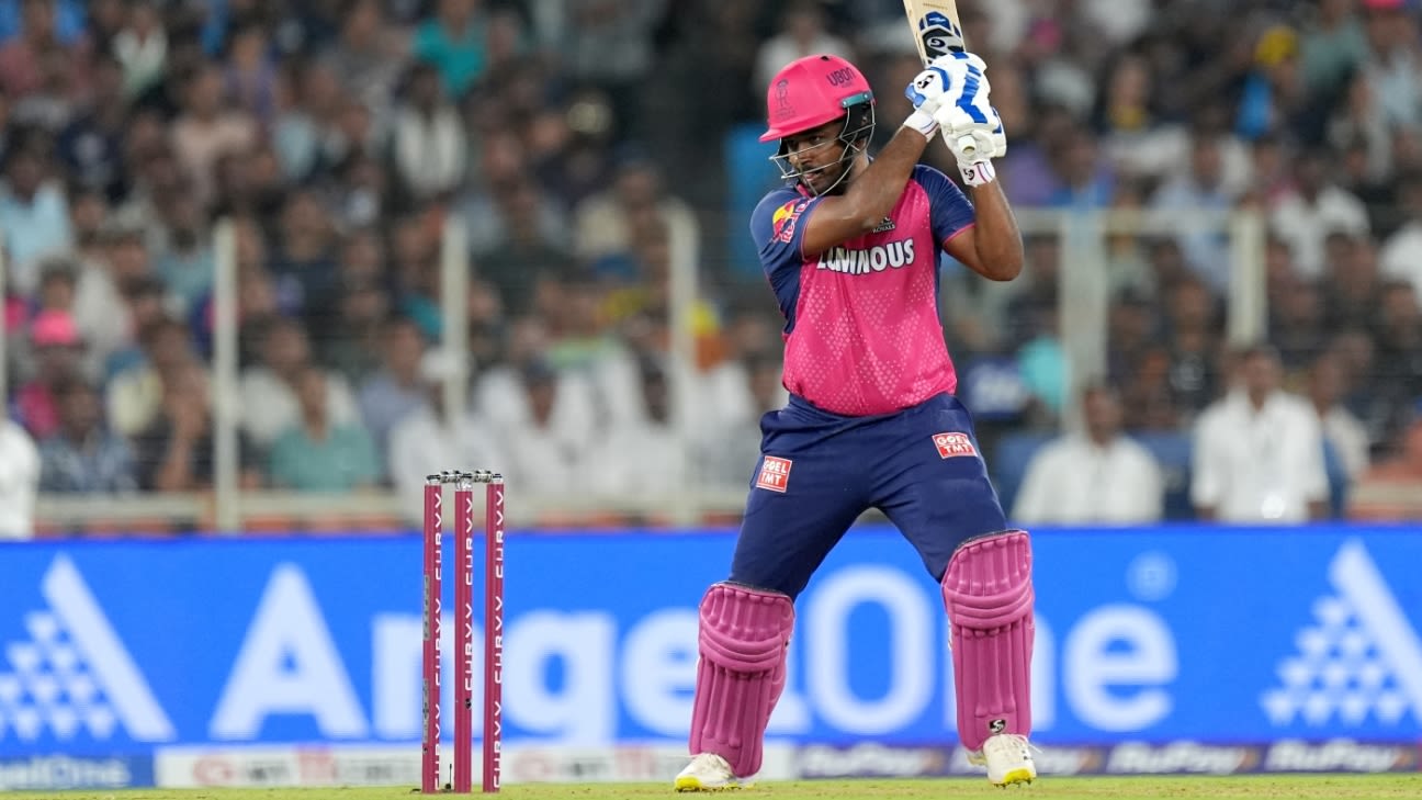 GT vs RR, IPL 2025 - Sanju Samson fined INR 24 lakh for RR's second ...