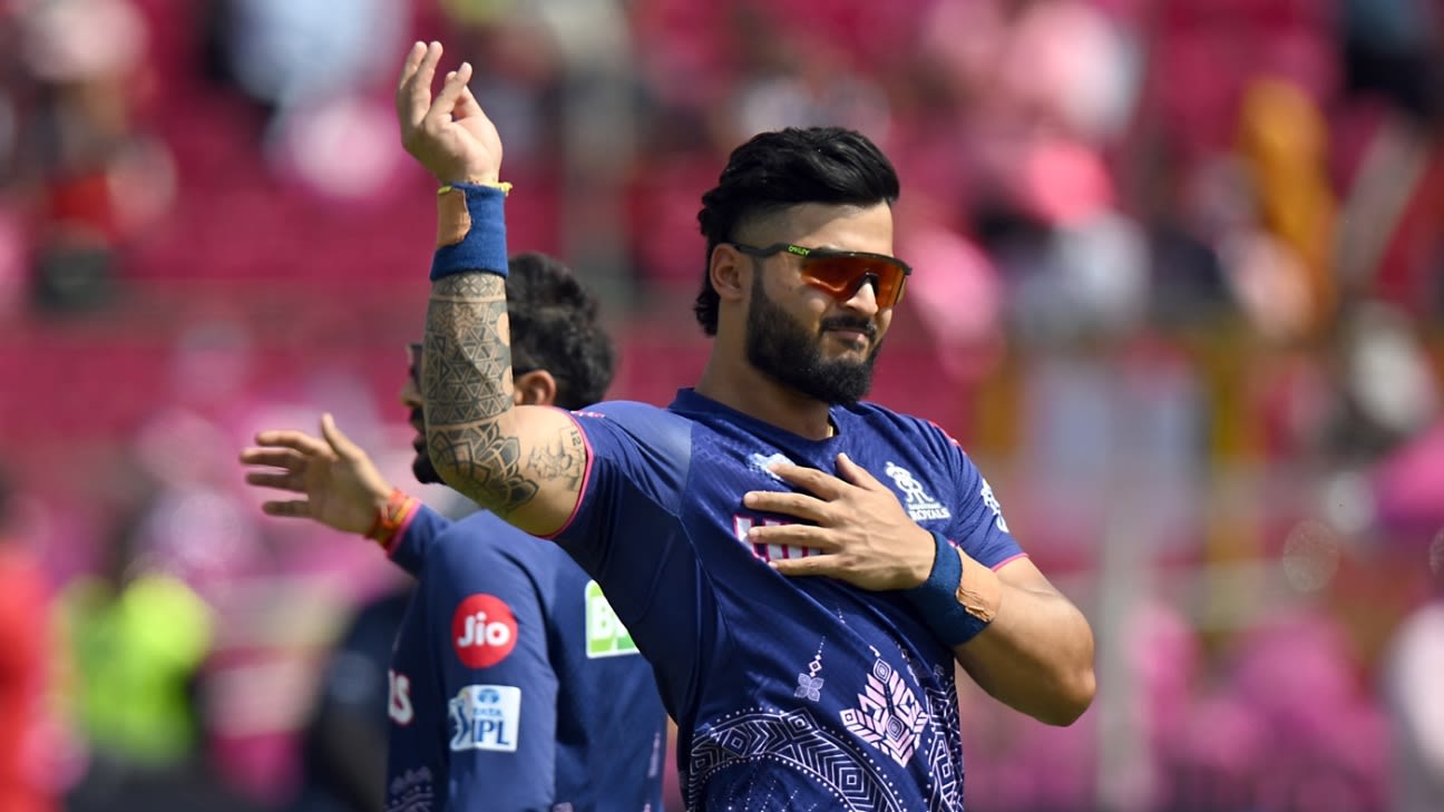 IPL - RR vs MI - Two changes for Rajasthan Royals in must-win match ...