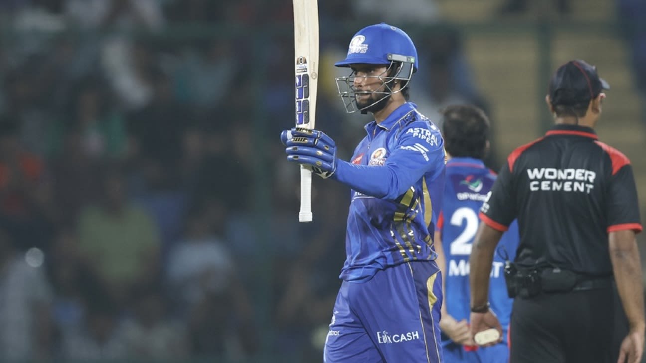IPL 2025 - DC vs MI - Tilak Varma, Naman Dhir lift Mumbai Indians to ...